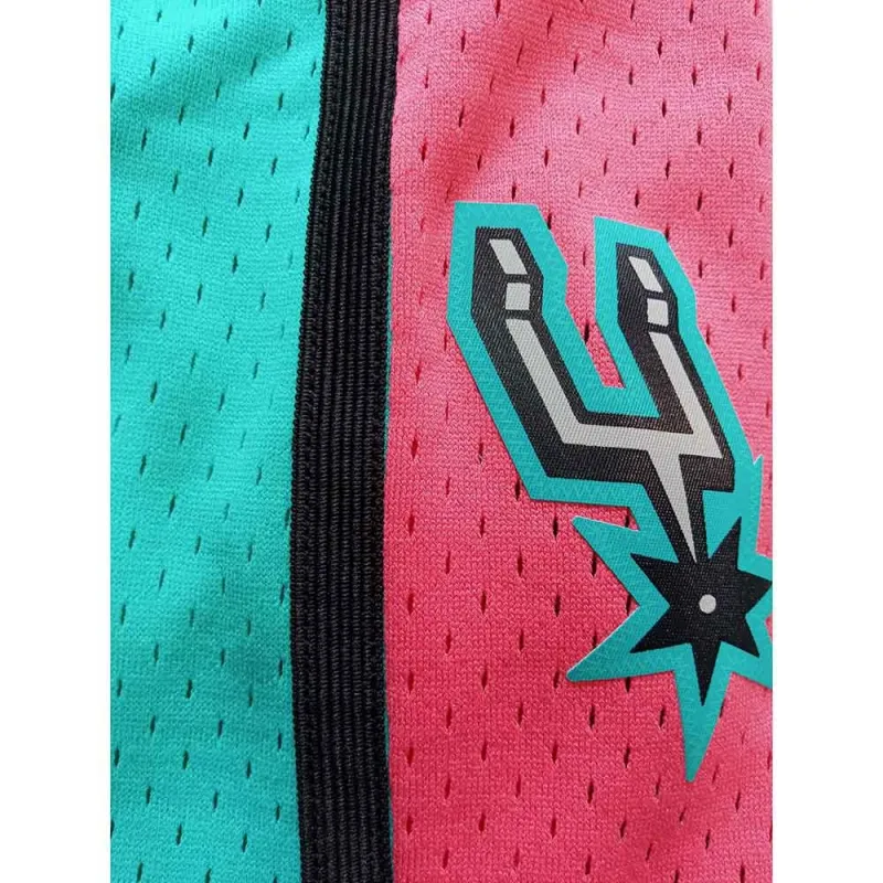 Pantalon corto de los Spurs Reload de M&N ☑️ Baloncesto